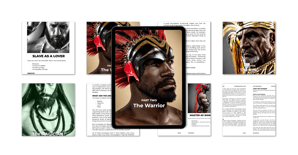 Master/slave Book - Master/slave Lifestyle